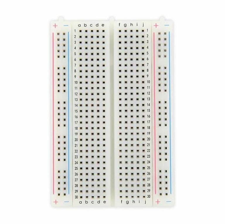 400 Tie Points Contacts Mini Circuit Experiment Solderless Breadboard ...