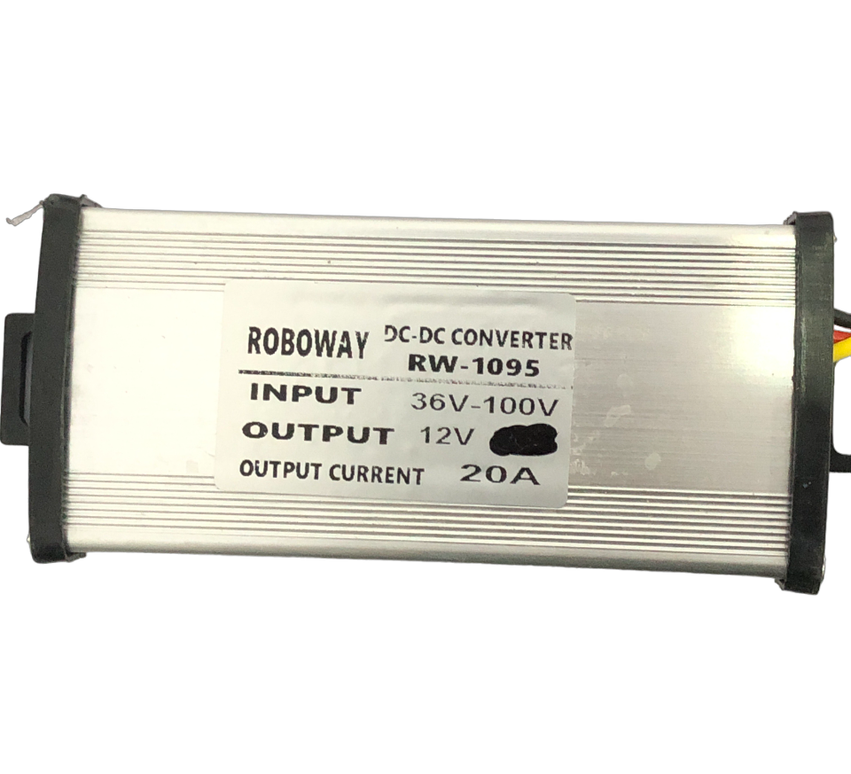 Buy online 36-100V TO 12V 20A DC converter In India | Roboway