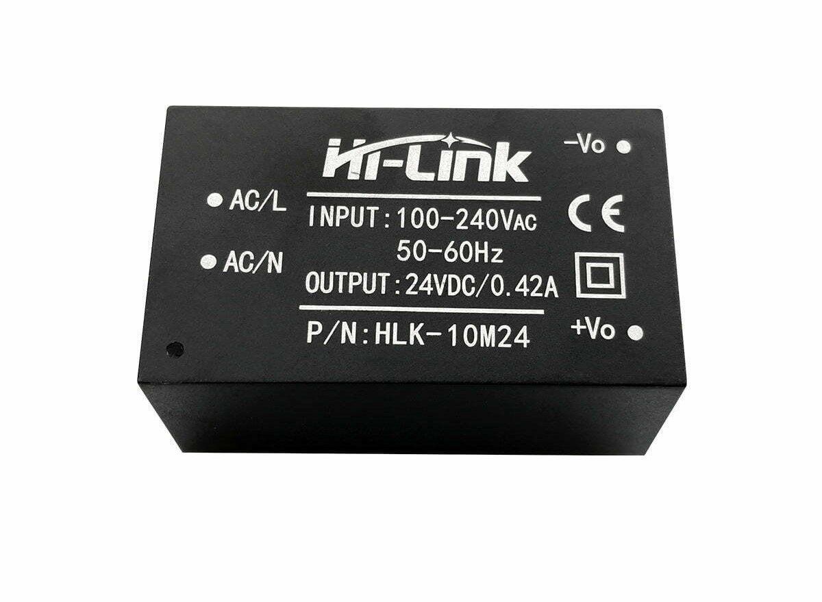 HLK-10M24: AC-DC 220V AC to 12V DC 10W PCB POWER MODULE - roboway