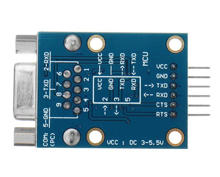 RS232 SP3232 Serial Port To TTL RS232 to TTL Serial Module With Brush Line 3V To 5.5V - Roboway