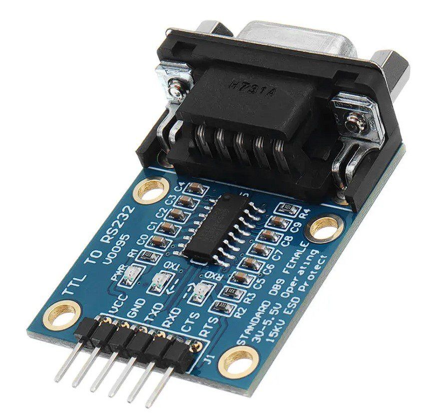 RS232 SP3232 Serial Port To TTL RS232 to TTL Serial Module With Brush Line 3V To 5.5V - Roboway