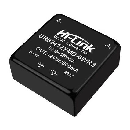 Hi-link URB2412YMD-6WR3 Dc Converter 24V to 12V 6W Module