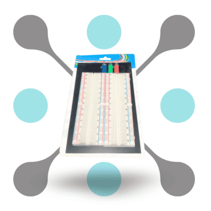 1660 Tie Point Solderless Breadboard Kit Back Aluminum Plate