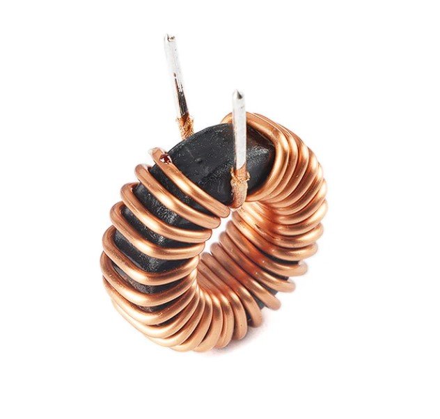 22μH 20x10mm 15A ferrite magnetic inductor coil toroidal 1.2mm wire dia ...