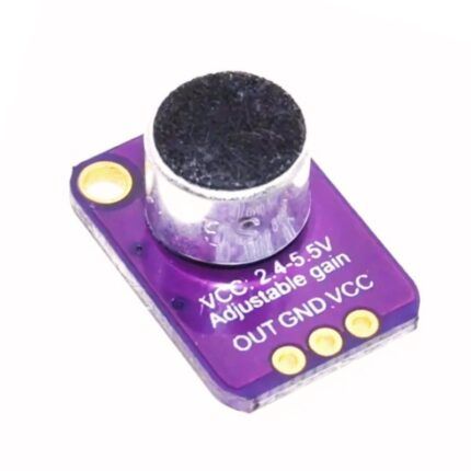 MAX4466 Electret Microphone Amplifier with Adjustable Gain