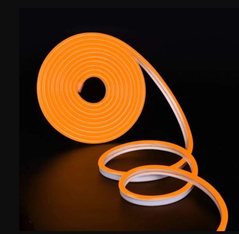 Neon Flex LED Strip Lights 6X12MM | Orange - Roboway