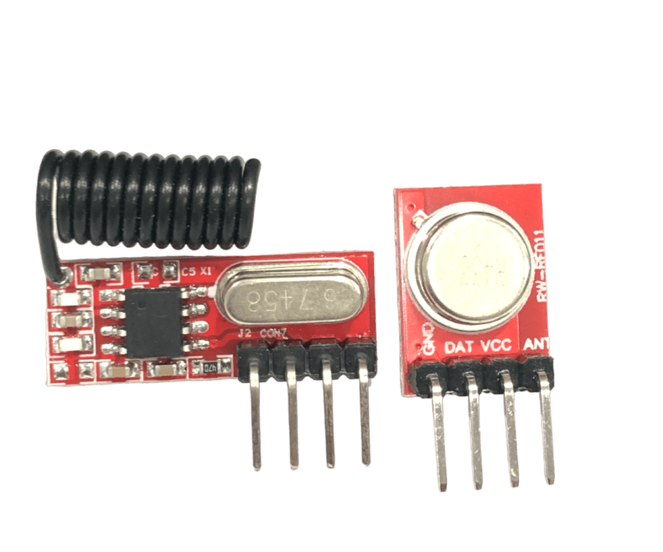 RF transmitter receiver Wireless module 433mhz | Roboway RF transmitter receiver Wireless module 433mhz | Roboway