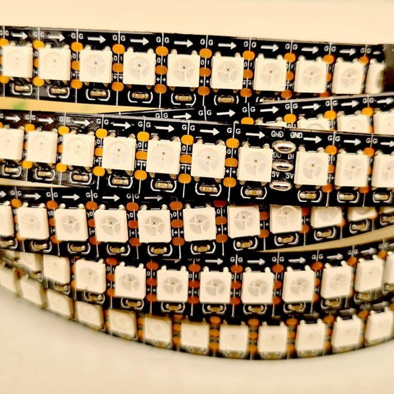 Non Waterproof WS2812B LED Strip 144LED/Meter