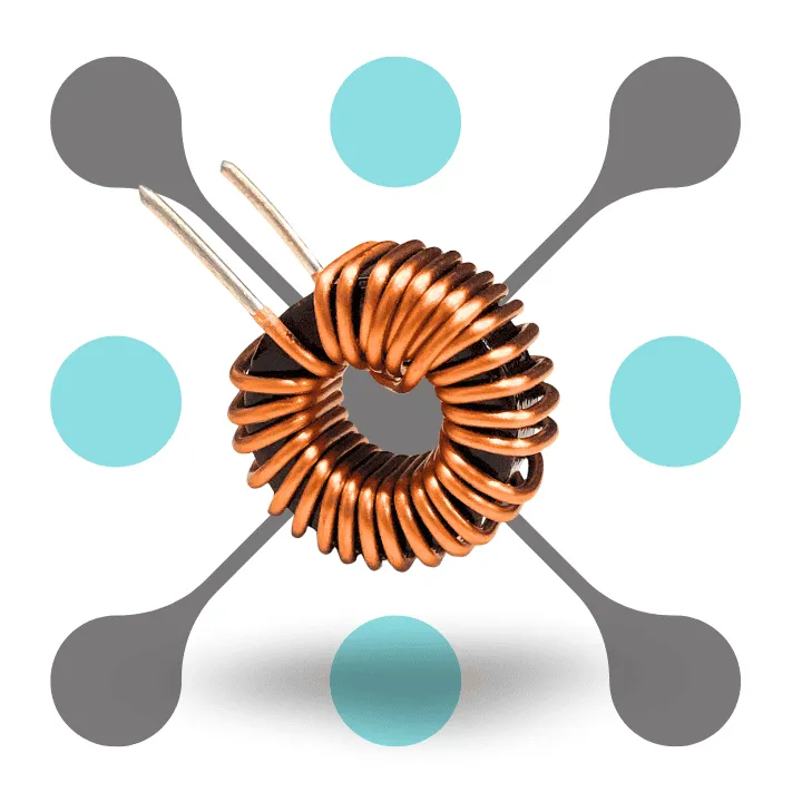 13x6mm 33μH 5a 33 Micro Henry Ferrite Magnetic Inductor Coil