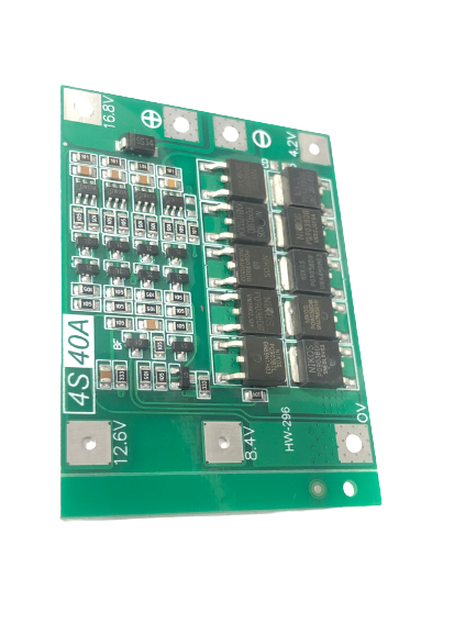 4S 40A Lithium Battery Protection Board for 3.7V NMC cells - roboway