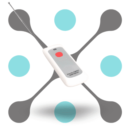500 Meter Range Wireless 433Mhz 1 Button Rf Remote