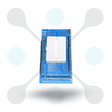 Prototype Shield V3.0 for Arduino Mega With Mini Breadboard